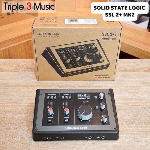 Jual Solid State Logic SSL2 + SSL 2 PLUS mk2 mkII Audio interface 32 ...