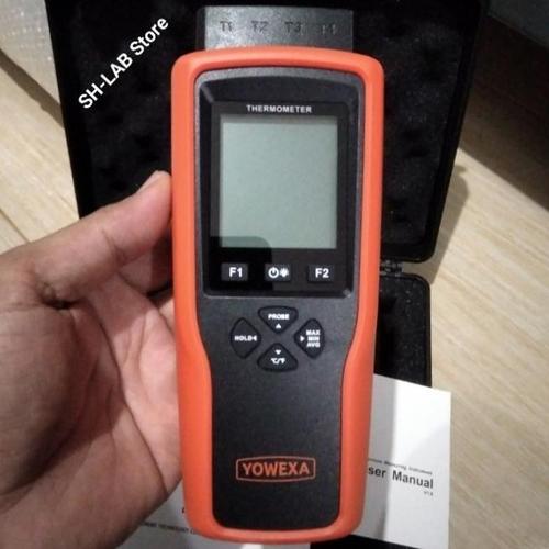 Jual High Temperature Thermocouple Thermometer Data Logger 4 Channel ...