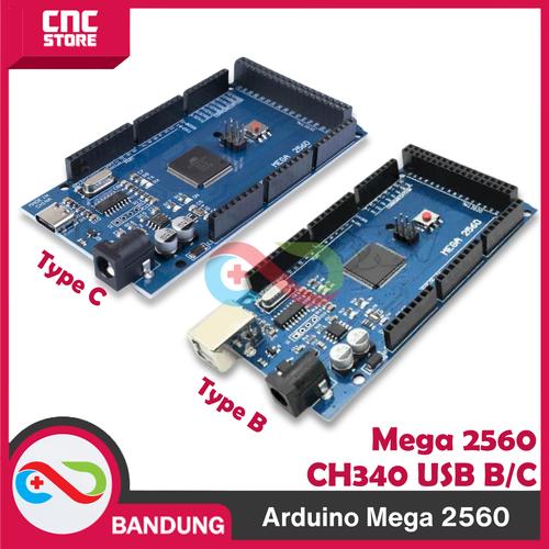 Jual 4RDUINO MEGA 2560 R3 CH340 COMPATIBLE BOARD MEGA2560 16U2 - Kabel ...
