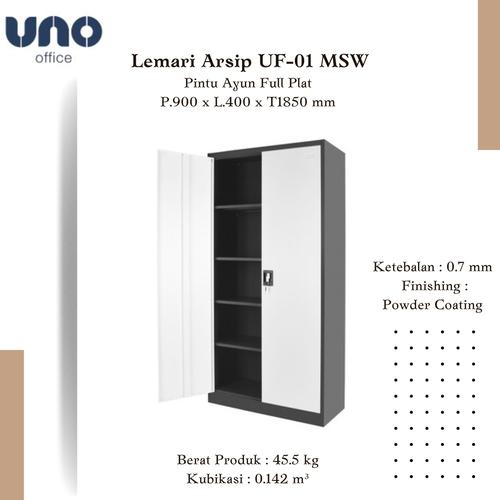 Jual Lemari Besi UNO UF-01 MSW / Metal Cabinet Uno / Lemari File Pintu ...