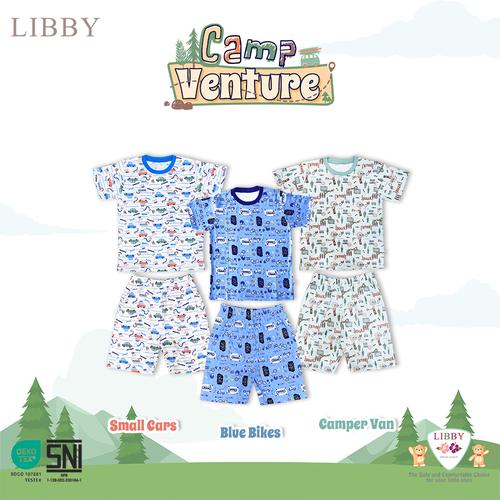 Promo LIBBY Setelan Piyama Pendek Anak Besar Laki Laki Perempuan Motif Zany Treetops & Camp ...