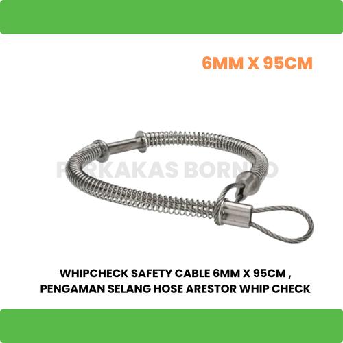 Jual WhipCheck Safety Cable 6mm x 95 Whip check 38" Pengaman Selang ...