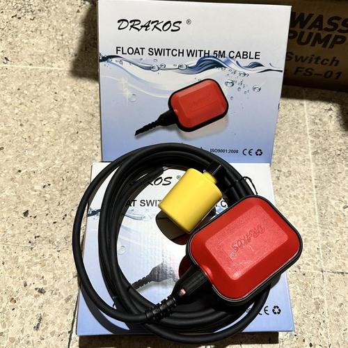 Jual Float Switch Drakos 5 Meter Cable Pelampung Tandon 5M Kabel ...