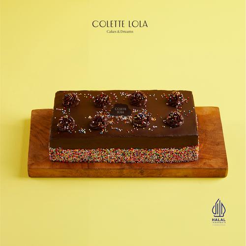 Promo Kue / Cake Colette Lola Chocolate Sunday - 20cm x 30cm Cicil 0% ...
