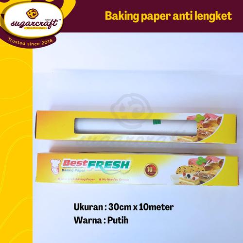 Promo Baking paper Best Fresh 30cm*10m warna putih - Jakarta Barat ...
