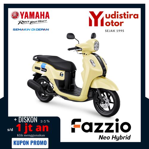 Promo Yamaha Fazzio Neo Hybrid [OTR JATENG] - Dull Blue, 2024 Cicil 0% ...