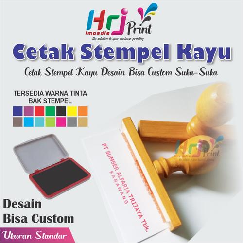 Jual Cetak stempel kayu custom | Cetak stempel kayu desain custom ...