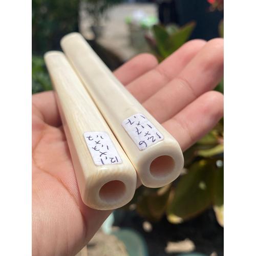 Jual Pipa gading asli original Model segilapan semi lengkung bening ...