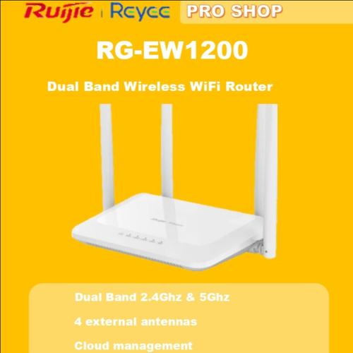 Jual RUIJIE REYEE RG-EW1200 1200M Dual-band Wireless Router - Wifi DC ...