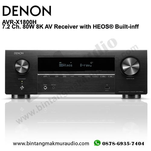 Jual Denon AVR-X1800H AVRX1800H AVRX 1800H AVR X 1800 H AVR X1800 H 7.2 ...