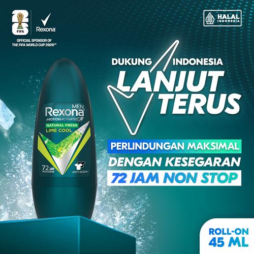 Promo Rexona Men Anti-Perspirant Roll On Natural Fresh Lime Cool 45ml - Kota Tangerang ...
