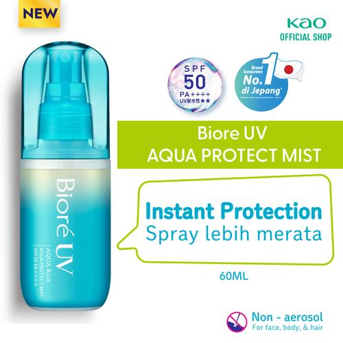 Promo Biore UV Aqua Rich Aqua Protect Mist Sunscreen Mist SPF 50 PA ...
