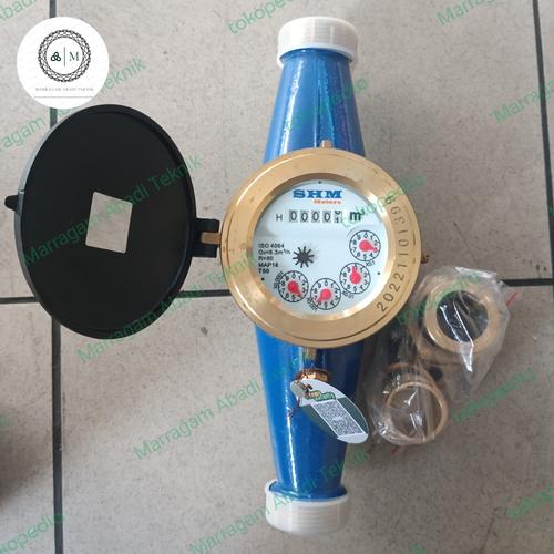 Jual Water Meter SHM 1 inch Multi Jet Dn 25mm|flow meter SHM 1 inch ...