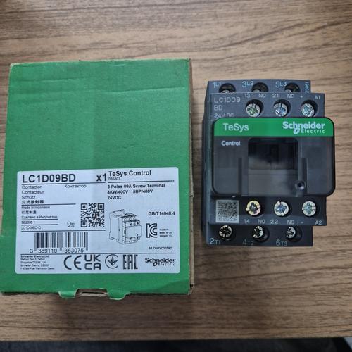 Jual Contactor/Kontaktor Schneider LC1D09BD 24VDC Original - Kota ...