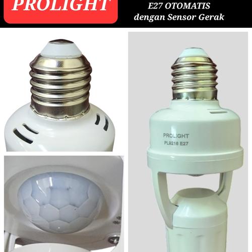 Jual Smart Fitting Motion. Sensor Gerak Otomatis lampu Bohlam dan LED E27 220v Guaranteed. - LP ...