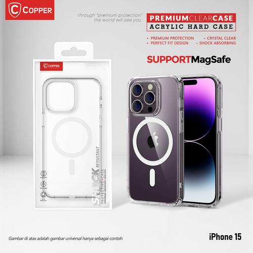 Promo iPhone 15 Pro Max Plus - Copper Acrylic Bening / Clear - IP 15 ...