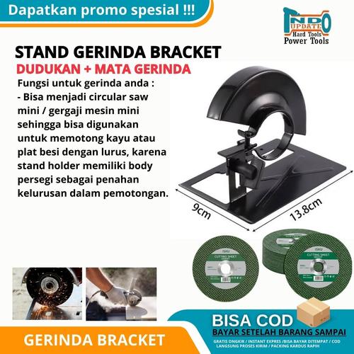 Jual tatakan Gerinda set COVER bracket dudukan mesin gerinda tangan 4 ...