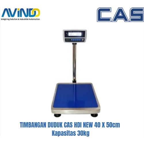 Jual Timbangan Duduk CAS Bench Scale HDI - Kapasitas 75kg - Kota ...