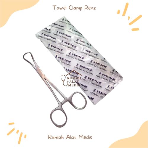 Jual Towel Clamp RENZ / Backhaus Towel Clamps / Duk Klem 9cm / 11,5cm ...