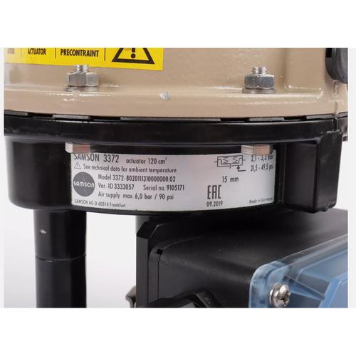 Jual NEW Samson 3372 actuator 120 cm² 3372-8020111310000000.02 -2400548 - Kota Tangerang ...