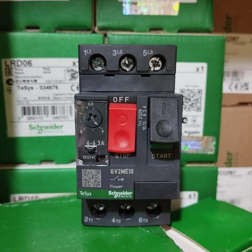 Jual motor circuit breaker schneider GV2ME10 4-6.3A tesys 034311 ...