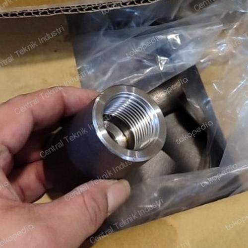 Jual Socket Reducer Besi Class 3000 coupling Besi Reducer 2" x 11/2 ...