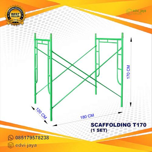 Jual STEGER SCAFFOLDING MAIN FRAME 170 CM 1 SET BARU KUALITAS SNI HARGA ...