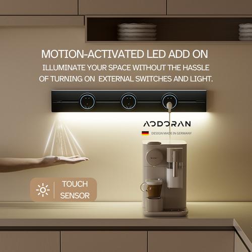 Promo Paket AODORAN Power Track with LED Light and Sensor Switch (Track ...