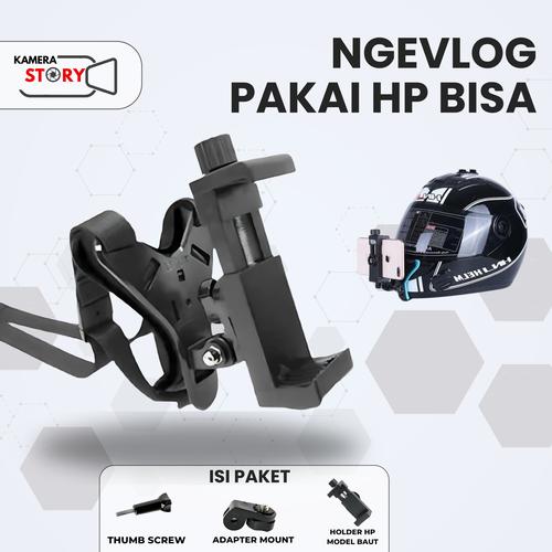 Jual Chin Mount Helmet Mounting Untuk Di Dagu Helm Full Face Motovlog ...