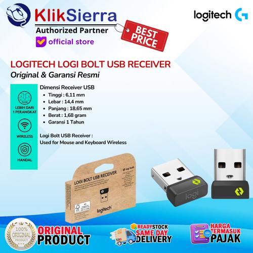 Jual LOGITECH LOGI BOLT USB Wireless Receiver - LOGIBOLT USB Receiver ...