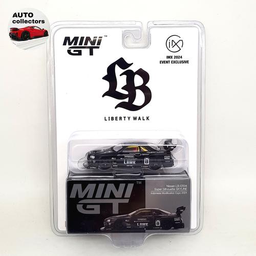 Jual Mini GT 797 Nissan LB R34 Skyline Super Silhouette LBWK Carbon ...