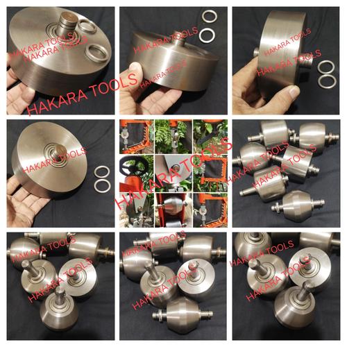 Jual Custome Roda Besi +- 4" Bahan Besi As Keras Roda Beban Berat Heavy ...