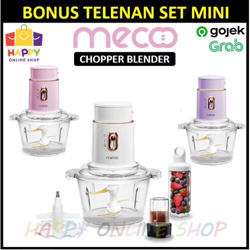 Promo Chopper Mecoo Blender Food Processor Grinder 5 in 1 Mecco - Milky ...