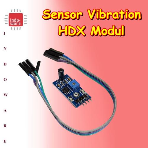 Jual Vibration module Sensor Sensor Getar HDX hitam Modul black sensor ...