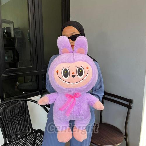 Jual Boneka Monster Labubu Viral Mainan Labubu Xl 60Cm Mainan Kado Anak ...