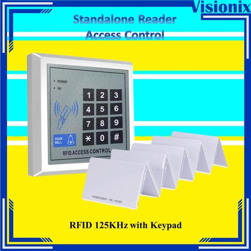 Jual Standalone RFID Reader Access Control Keypad 125KHz - Jakarta Timur - Visionix | Tokopedia