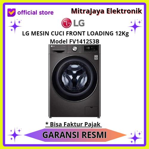 Promo LG FV1412S3B MESIN CUCI FRONT LOADING 12KG INVERTER DIRECT DRIVE ...