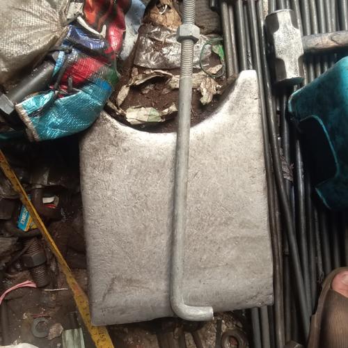 Jual baut angkur L angker anchor bolt baja as st41 hot dip hotdip HDG ...