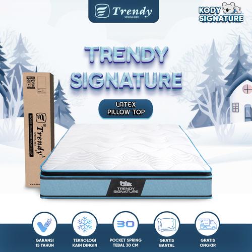 Promo Trendy Signature 30cm - Trendy Kody Kasur Spring Bed Dingin ...