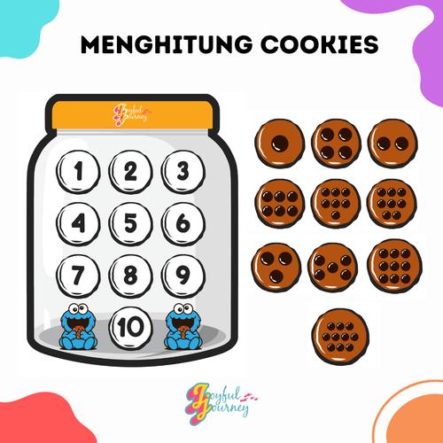 Jual Berhitung COOKIES IN JAR/Worksheet Berhitung/Lembar Kerja ...