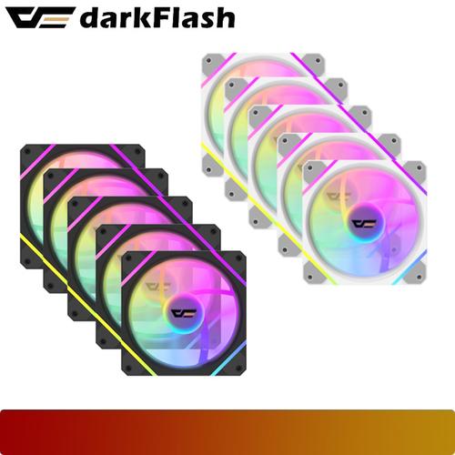 Jual DARKFLASH DM12 Pro 5 in 1 Pack | PWM A-RGB Cooling Fan - Hitam ...