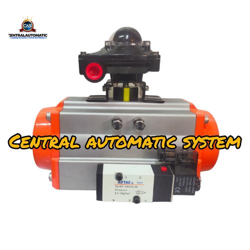 Jual Pneumatic Actuator CASA Type CS 100D + Limit Switch APL-210 ...