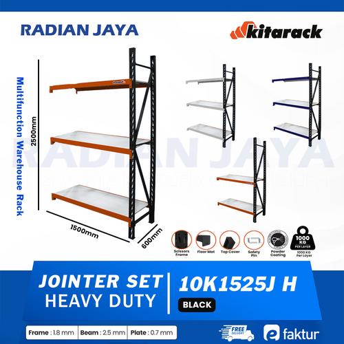 Promo Rak Gudang Besi 1 Ton 2.5M P. 1.5M Rack Gudang 4 Susun Jointer ...