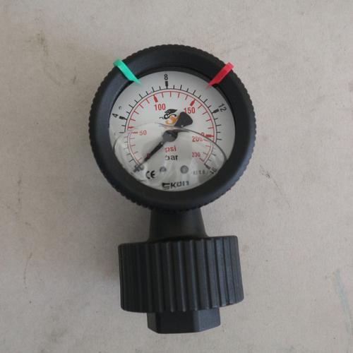 Jual SKON Presssure Gauge 2.5" x 1/2" Bottom Connection - 0-16 Bar/Psi ...