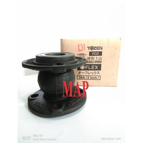 Jual 4 Inch Flexible Rubber JIS 10K Oflex (1-Bellow) TOZEN - Kota ...