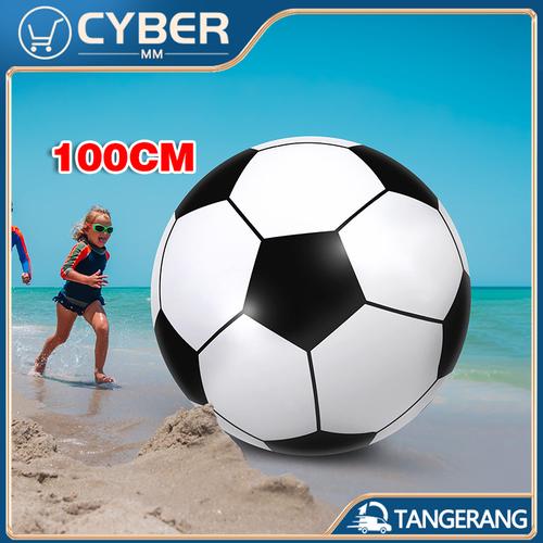 Jual 100cm Bola Pantai Tiup Raksasa PVC Beach Ball Inflatable Bola Tiup ...