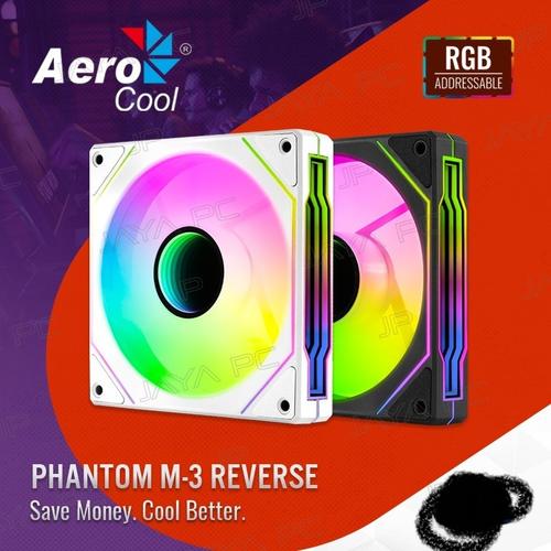 Jual Fan Casing AEROCOOL 12CM PHANTOM M-3 REVERSE ARGB - BLACK - Jakarta Pusat - Asiatech ...