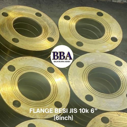 Jual FLANGE BESI JIS 10k 6" (6inch) NS LAS BESI - FLANGE CARBON STEEL ...
