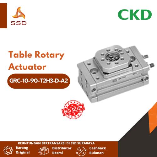 Jual CKD Table Rotary Actuator GRC Series Type GRC-10-90-T2H3-D-A2 ...