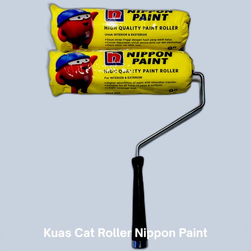 Jual Kuas Cat Roll Nippon Paint Roller Cat Paint Roller - Roll Cover ...